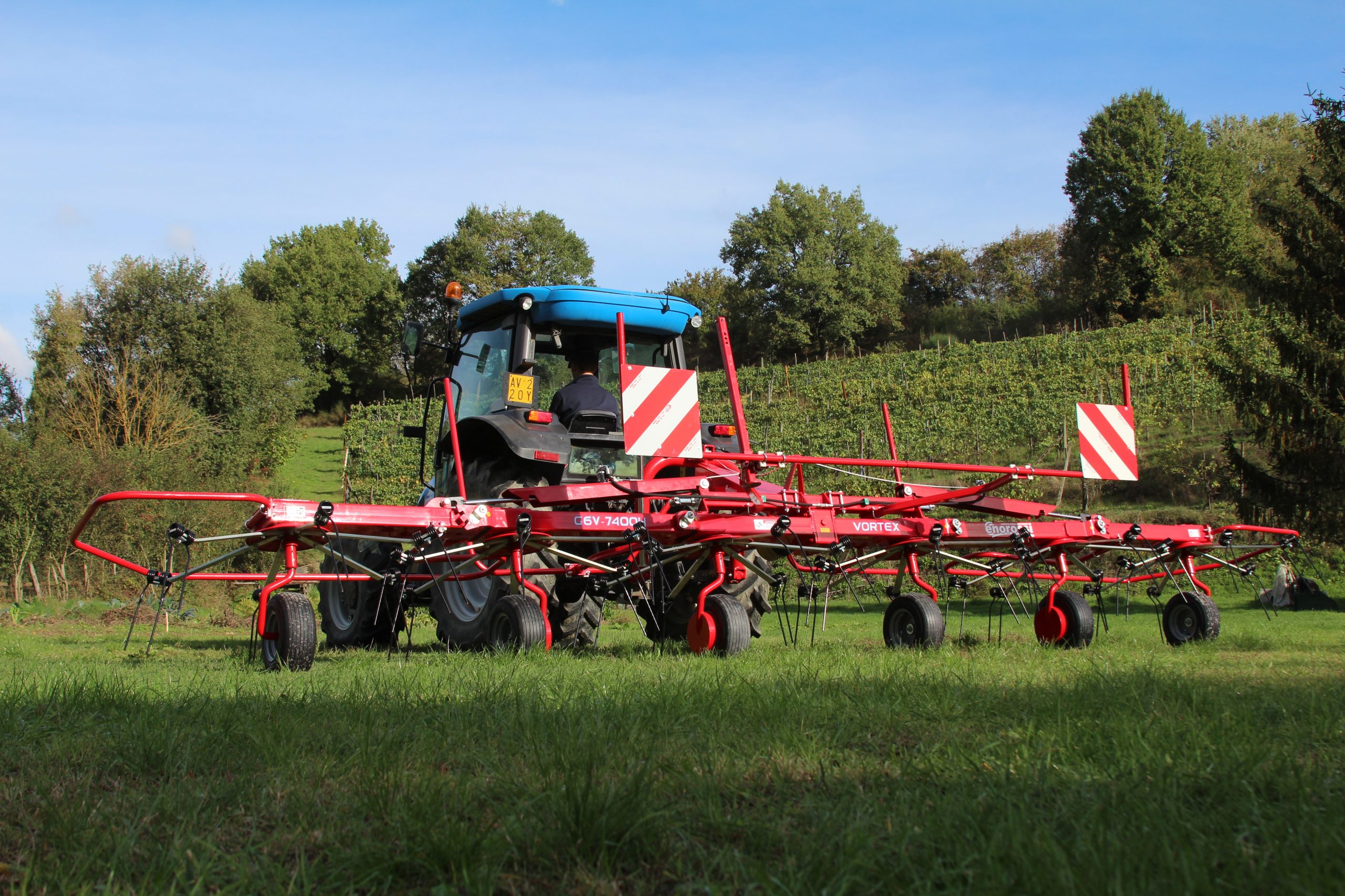 Hay Tedder/ Rotor Tedder (6) VORTEX G6V- ENOROSSI
